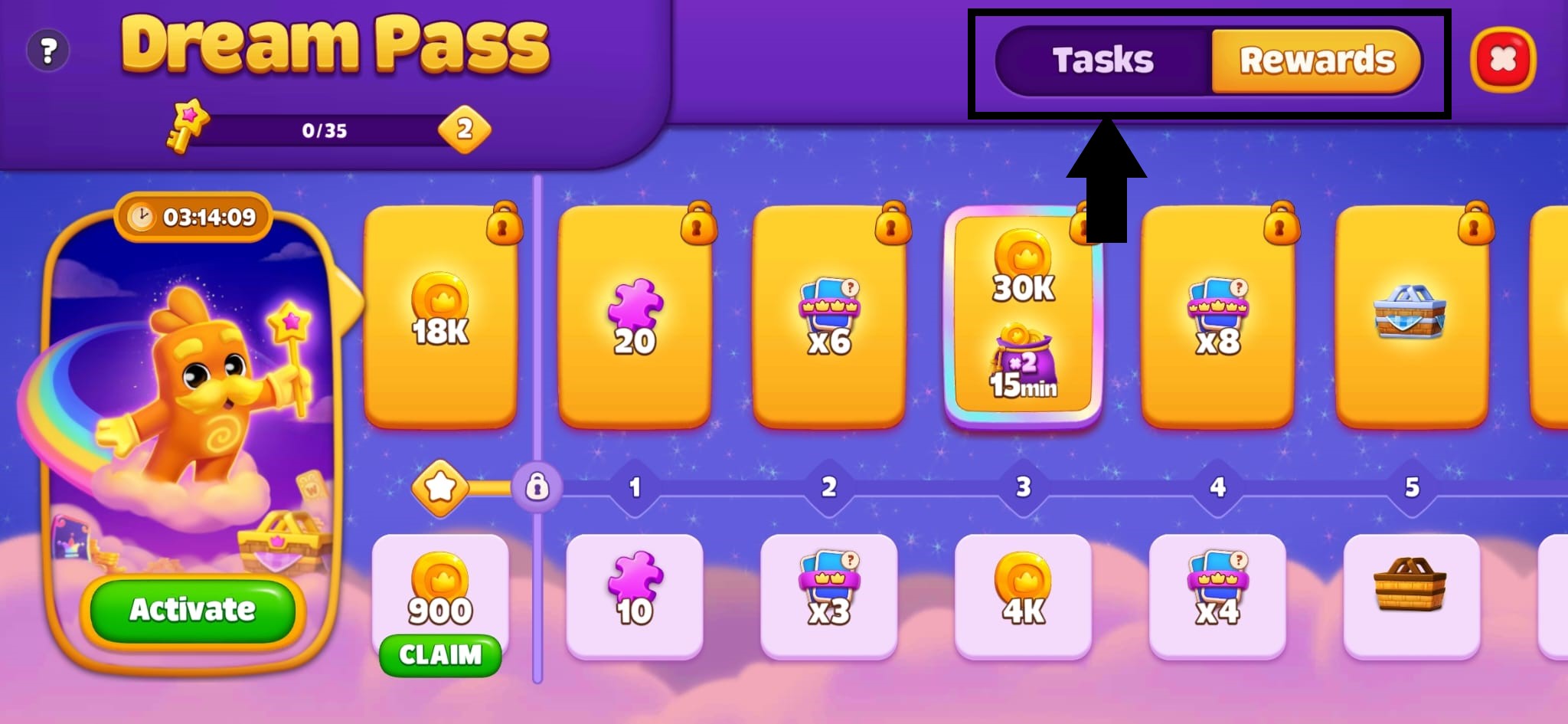 Dream Pass – Domino Dreams™️